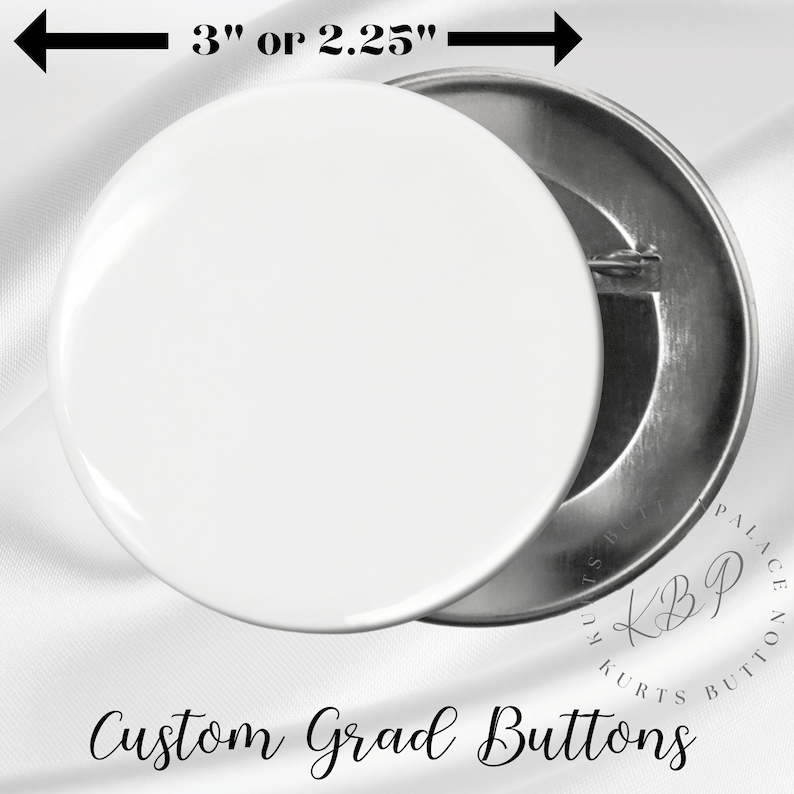 Custom Grad Buttons 2024 Graduation Class of 2024 Congratulation Family ...