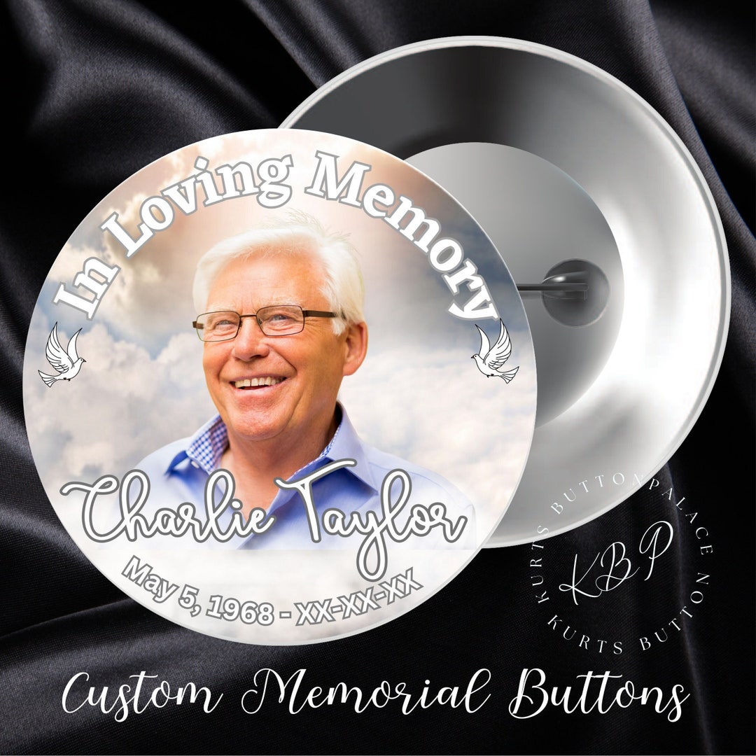 In Loving Memory | Rest in Peace | Memorial Pins | Homegoing ...
