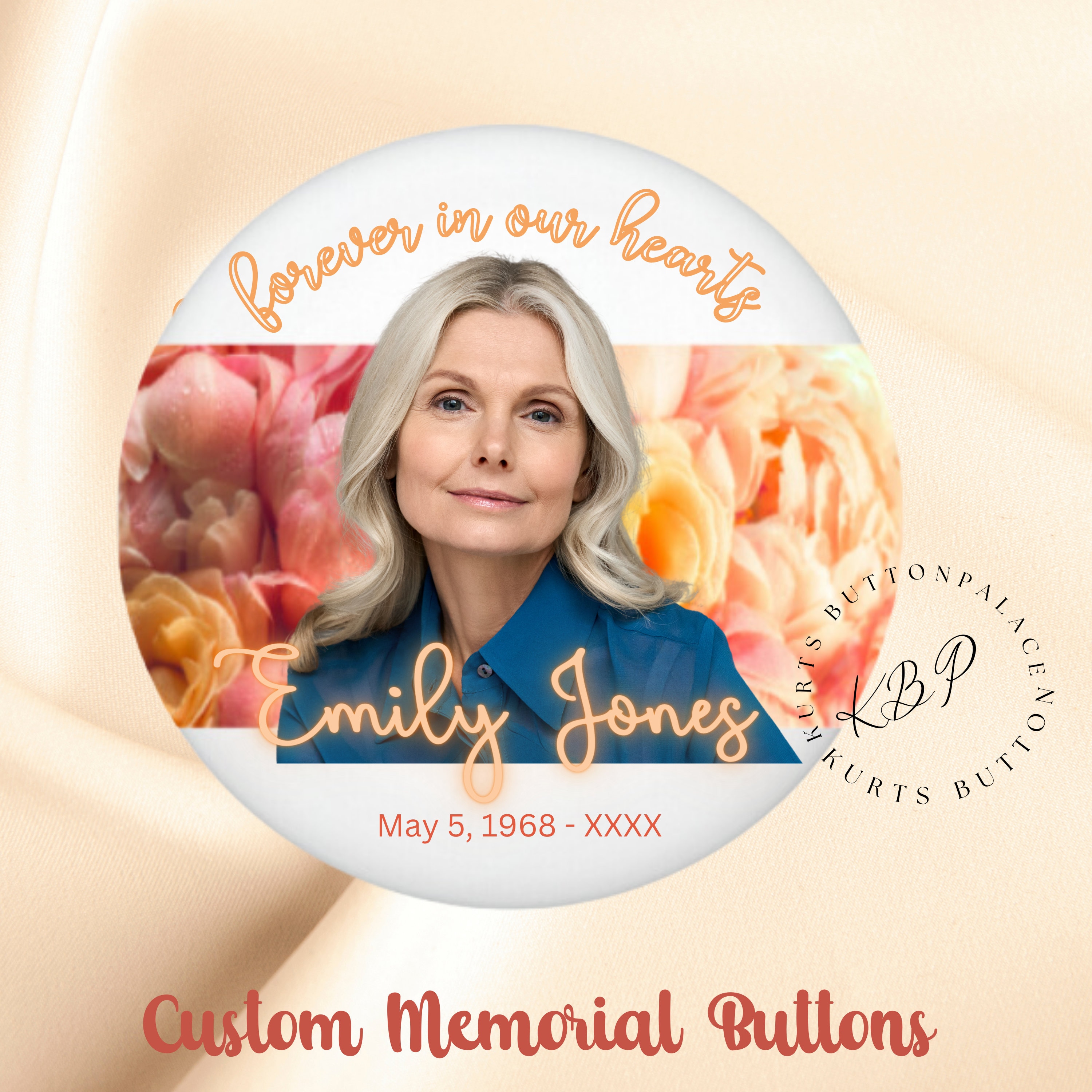 In Loving Memory Rest in Peace Memorial Pins Homegoing Celebration Pin ...