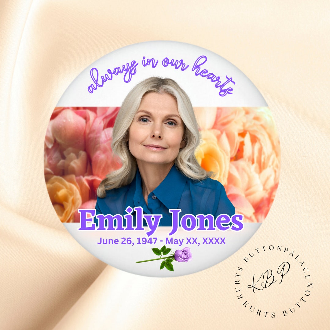 In Loving Memory | Rest in Peace | Memorial Pins | Homegoing ...