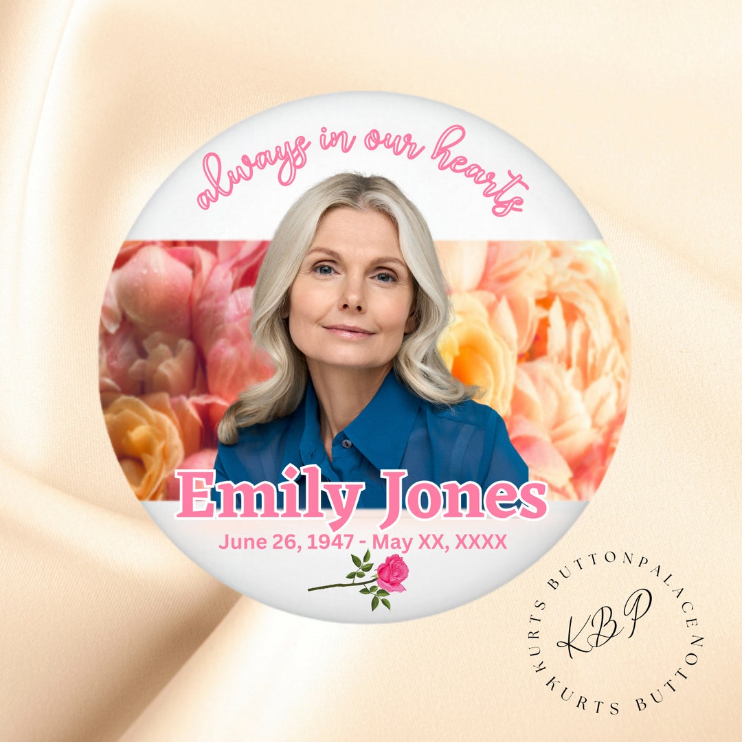 In Loving Memory | Rest in Peace | Memorial Pins | Homegoing ...