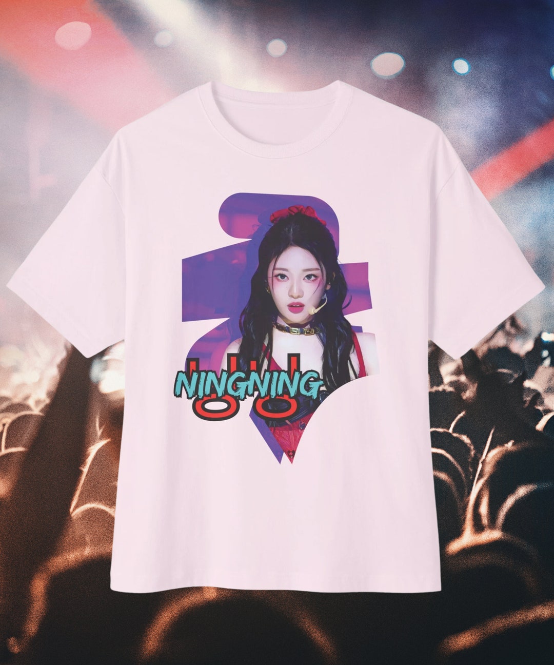 Aespa Ningning Oversized Boxy Tee | Armageddon | æ | My | Gift | Art ...