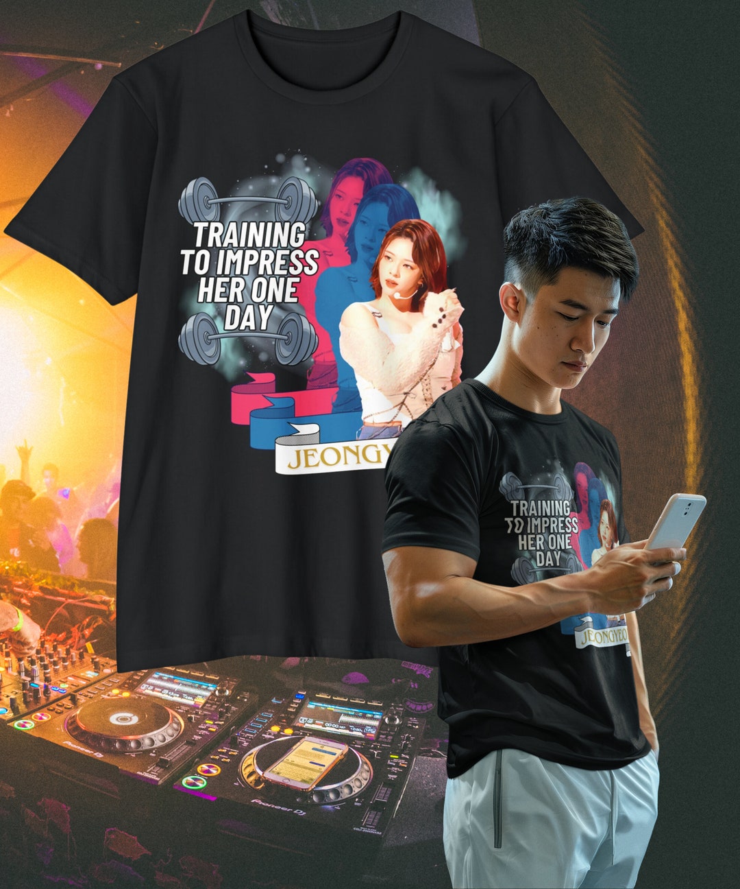 Twice Jeongyeon Shirt | Once | Workout | Kpop | Gift | KCON | K-pop ...