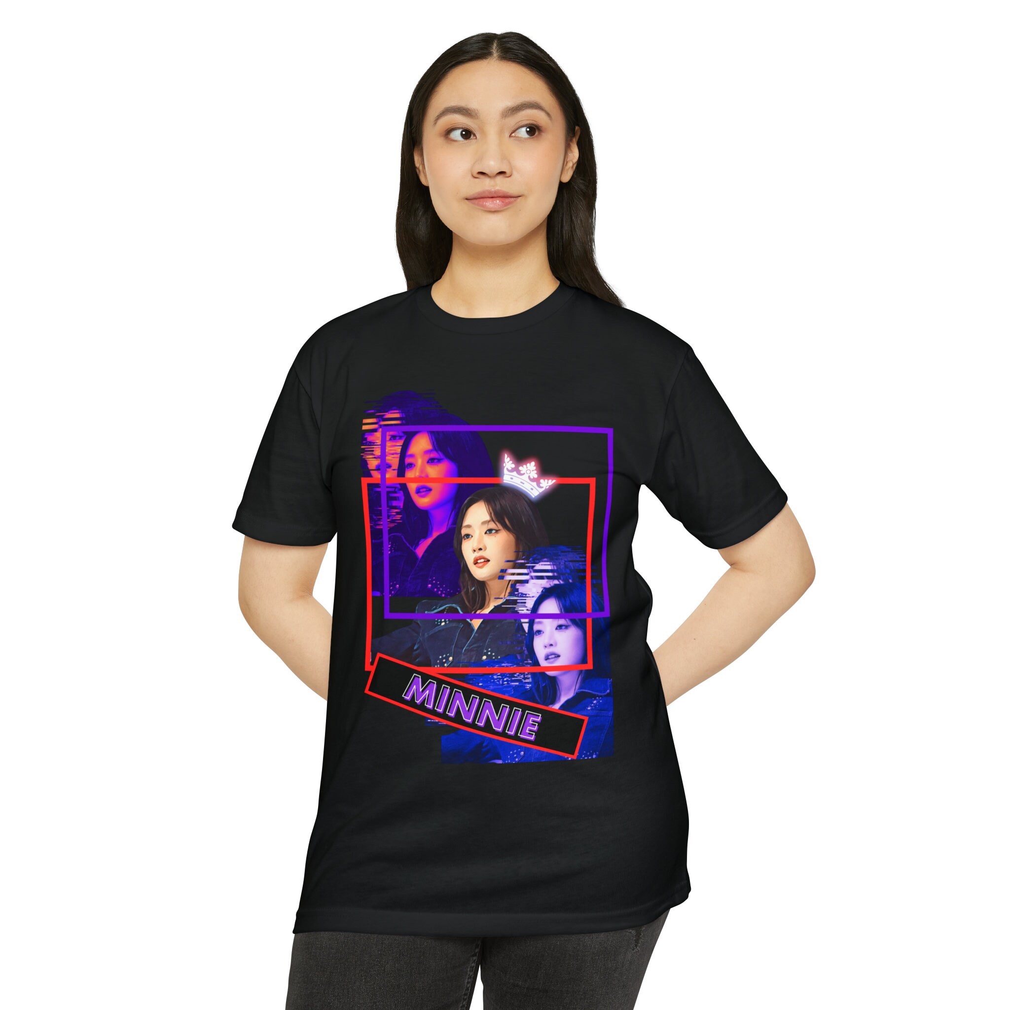 G-idle Shirt Minnie Shirt Gidle Neverland Super Lady Kpop Gift Art K ...