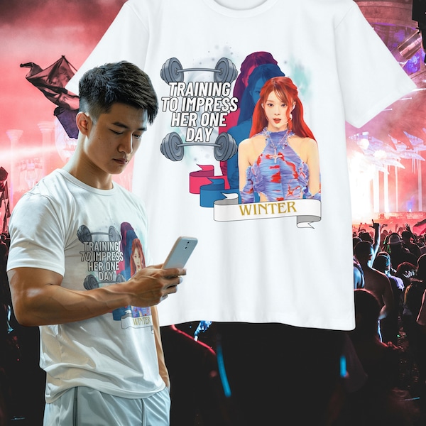 Aespa Ningning Shirt Armageddon æ My Kpop Gift Art K-pop Unisex Tees ...
