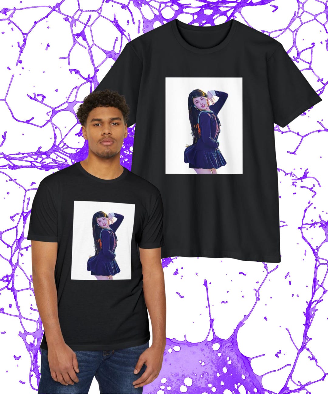 Illit Iroha Shirt | Glit | KCON | Aesthetic | Workout | Fan Made ...
