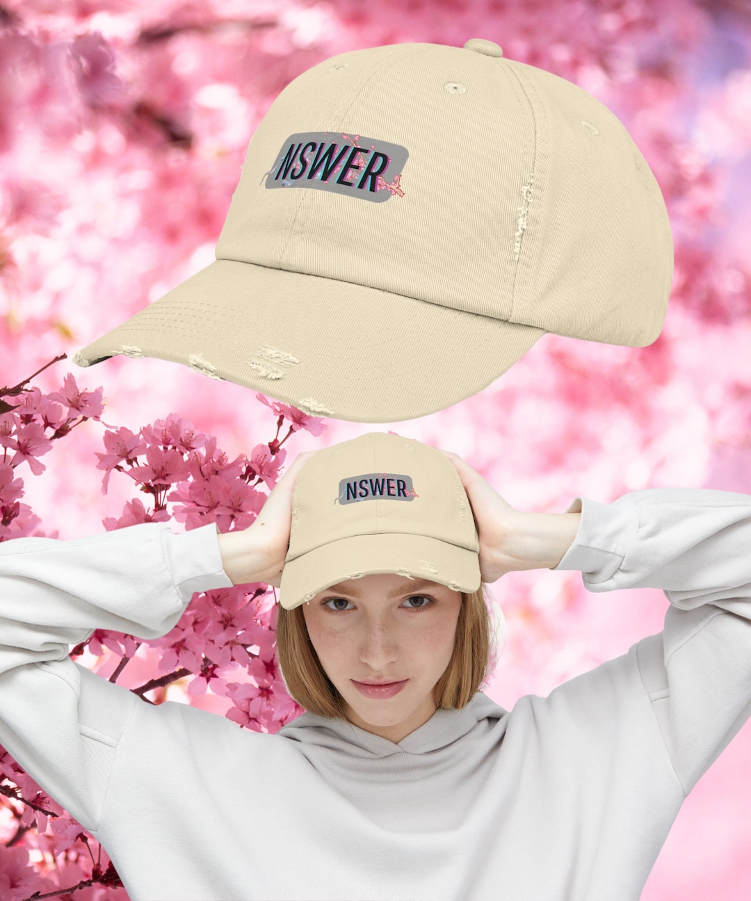 NMIXX Distressed Hat | NSWER | Sullyoon | Kyujin | Bae | Lily | Haewon ...