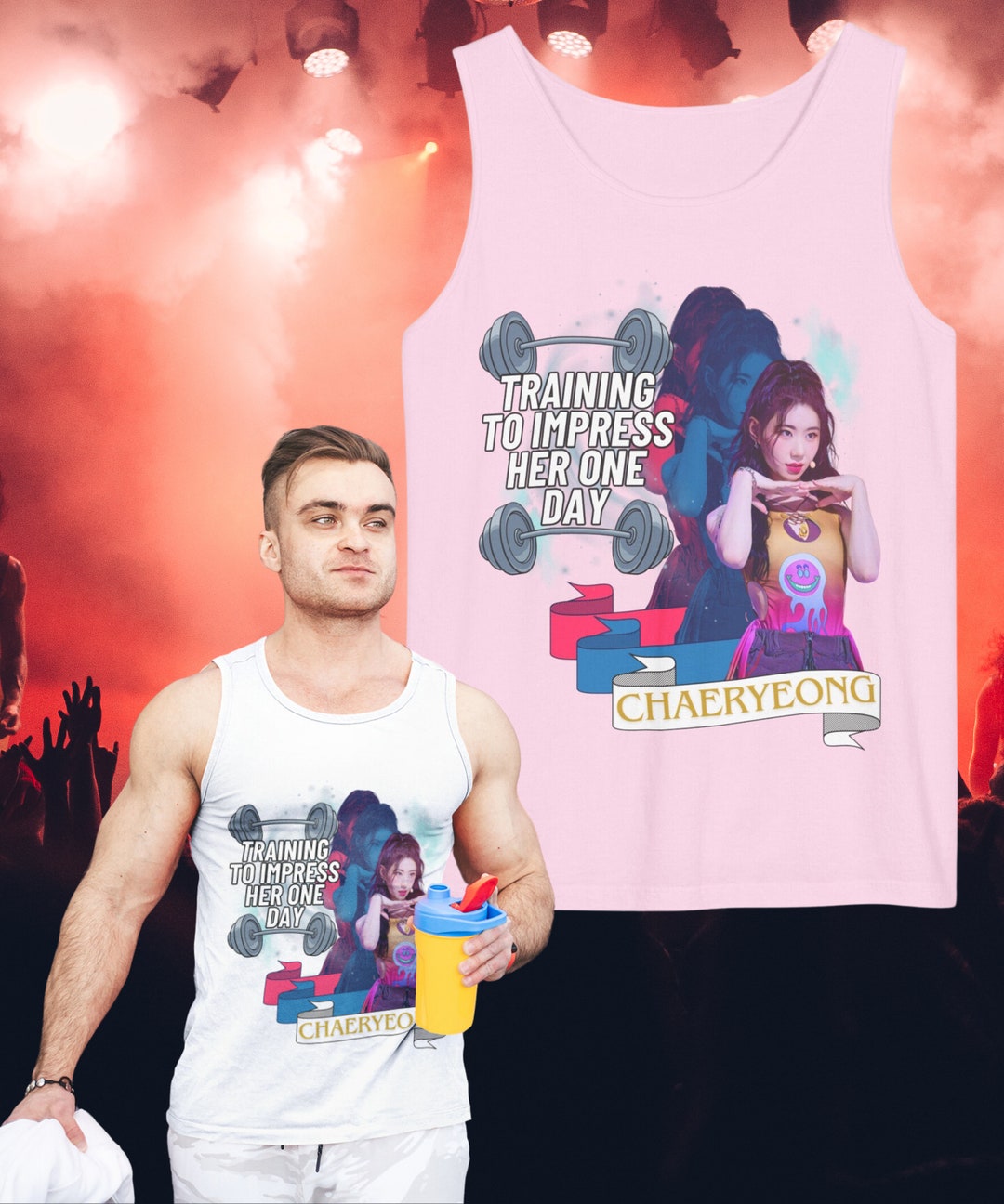 ITZY Chaeryeong Tank Top | MIDZY | Lia | Yuna | Ryujin | Yeji | Stylish ...