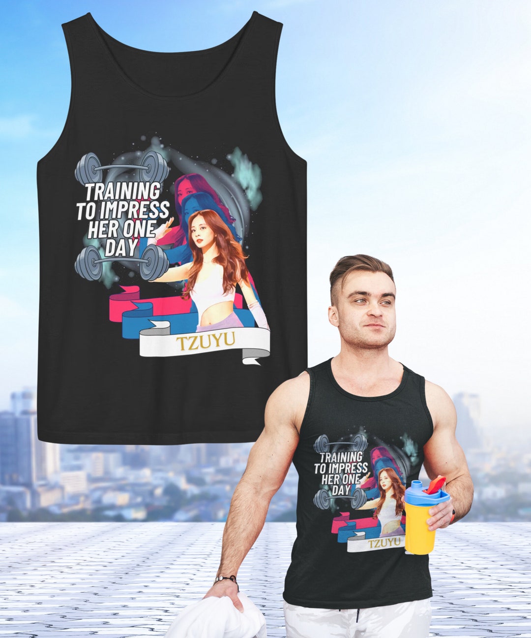 Twice Tzuyu Tank Top | Once | Workout | Kpop | Gift | KCON | K-pop ...