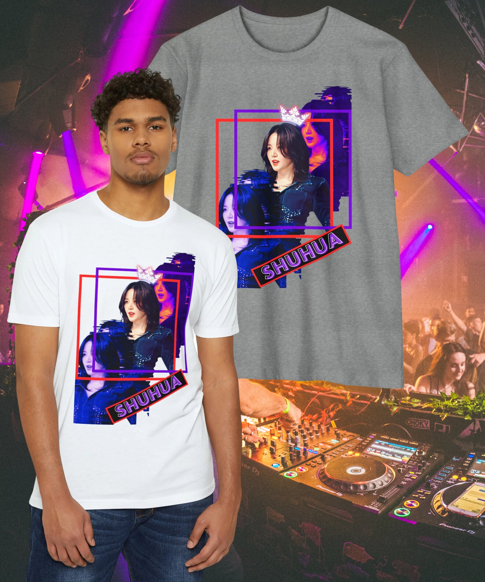 I-DLE Shirt Shuhua Shirt | Gidle | Neverland | Super Lady | Kpop | Gift ...