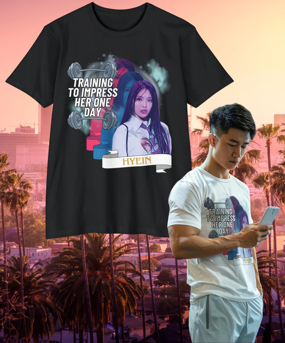 New Jeans Hyein Shirt Bunnies KPOP K-pop KCON Aesthetic Street Wear ...