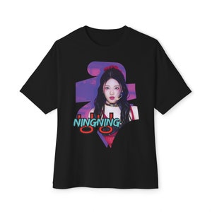 Aespa Ningning Oversized Boxy Tee | Armageddon | æ | My | Gift | Art ...