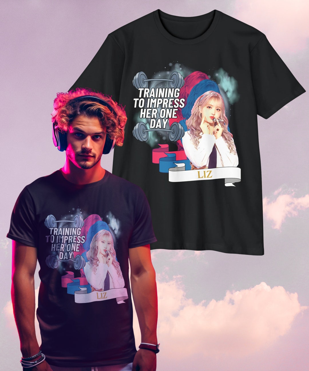 IVE Liz Shirt | DIVE | Kpop | Gift | Art | K-pop | Unisex | Tees ...