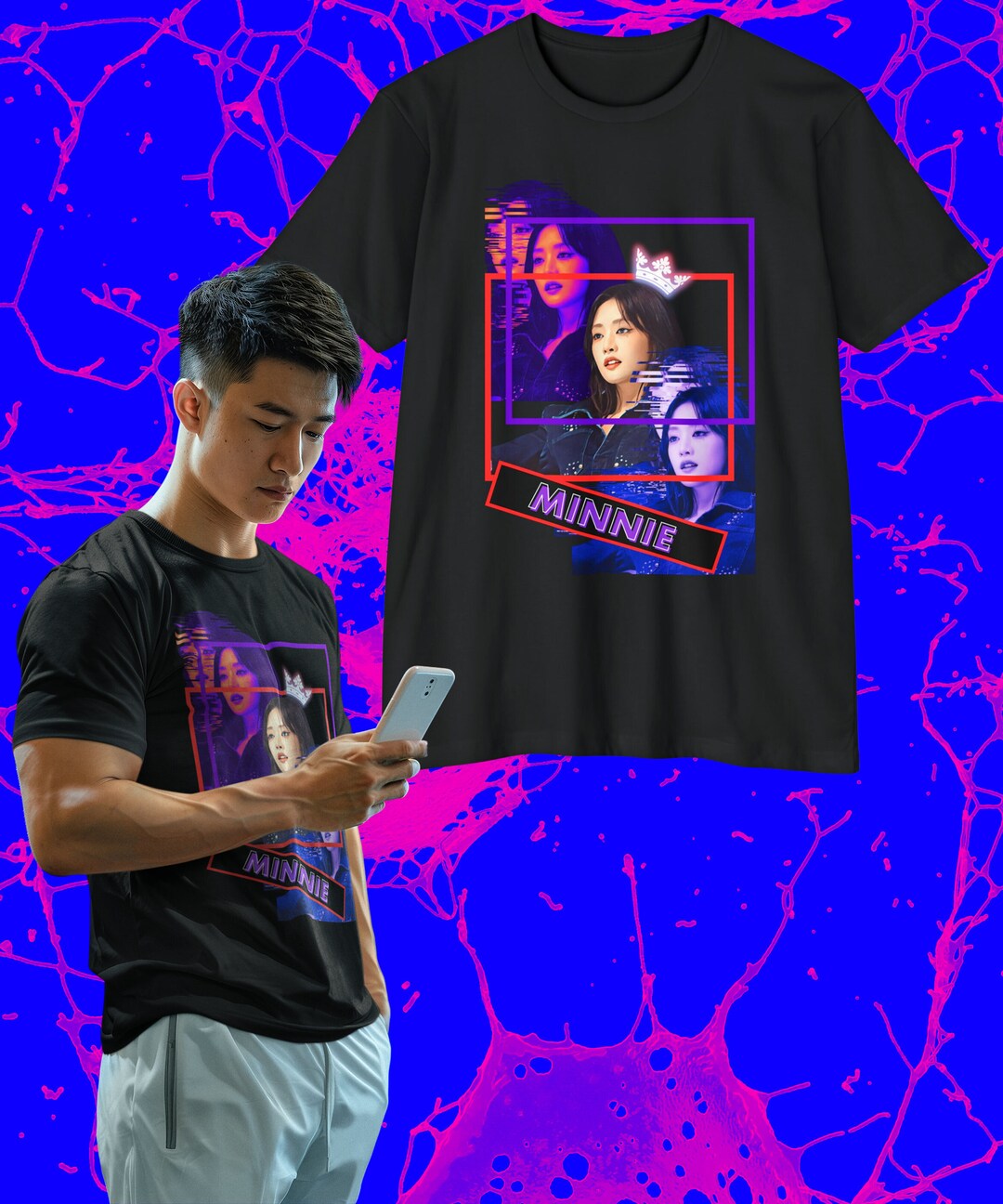 I-DLE Shirt Minnie Shirt | Gidle | Neverland | Super Lady | Kpop | Gift ...