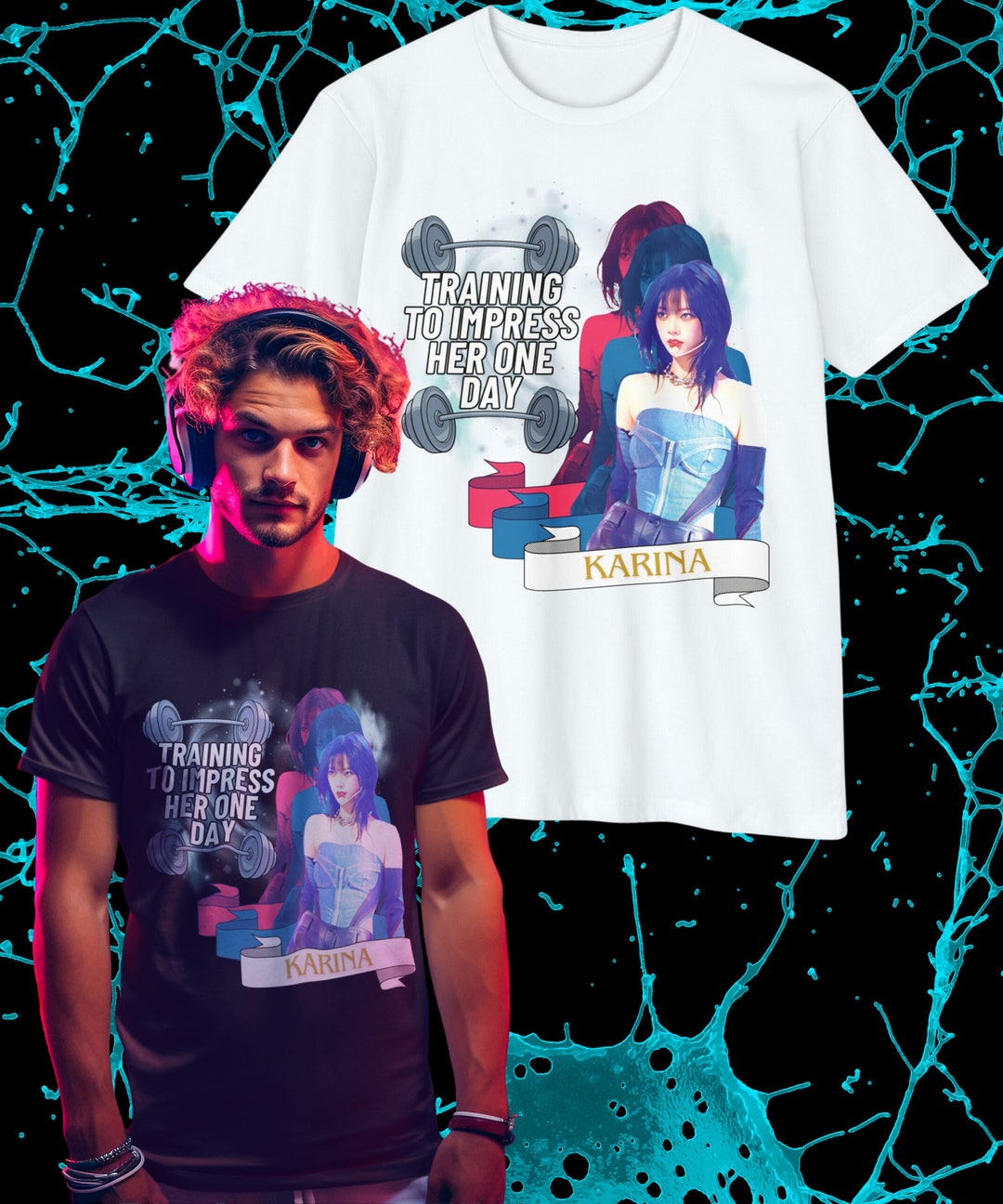 Aespa Karina Shirt æ My Kpop T Art K Pop Unisex Tees