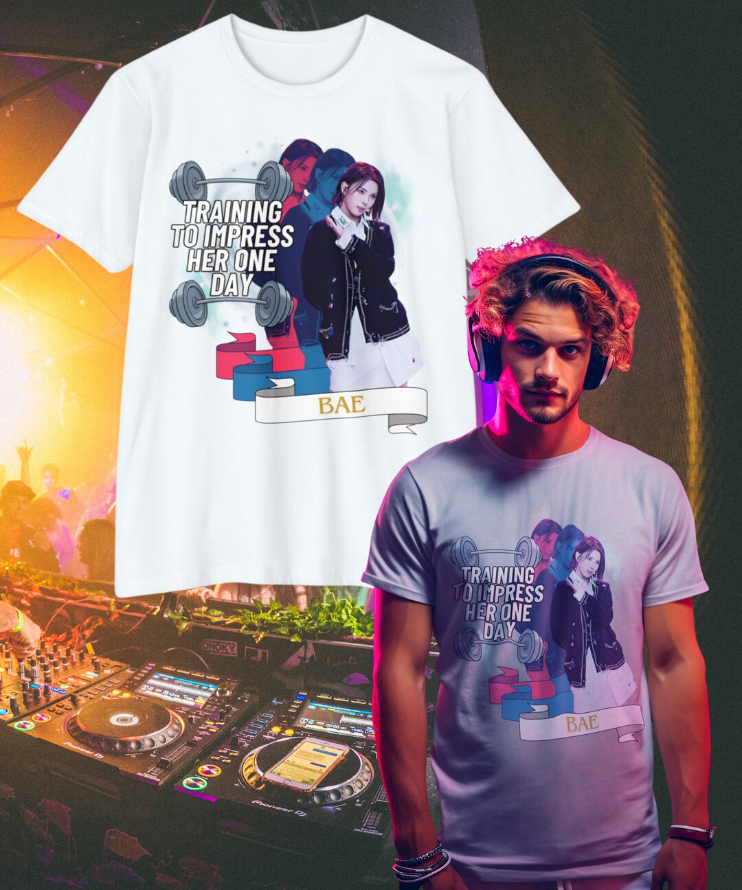 NMIXX Bae Shirt | NSWER | Workout | Kpop | Gift | KCON | K-pop ...