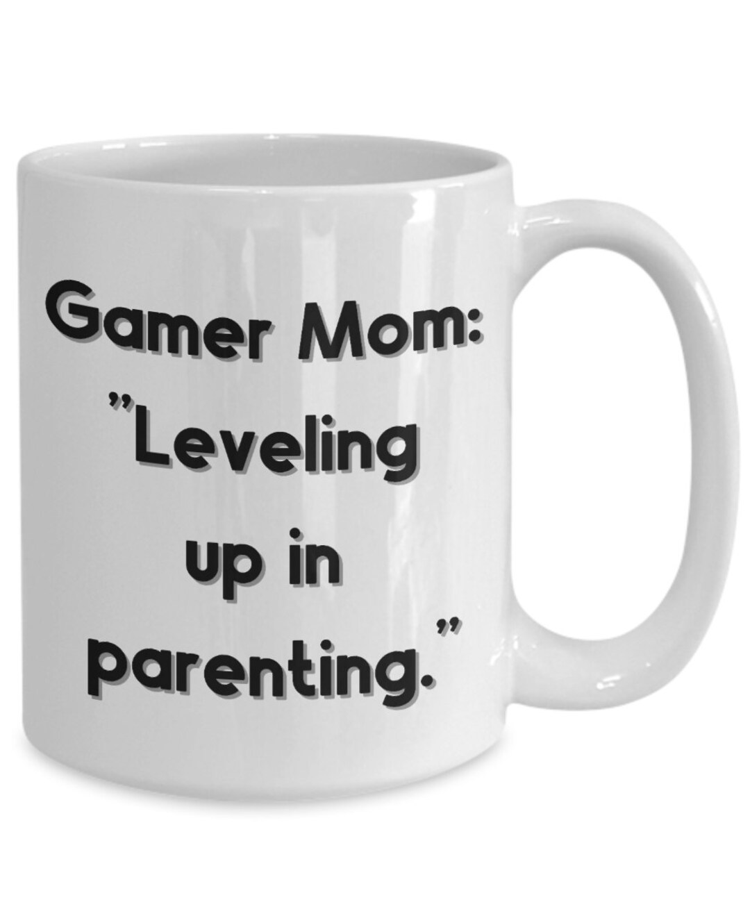 Gamer Mom: Leveling up in Parenting. Gift for Gamer Mom, Gift for Mom ...