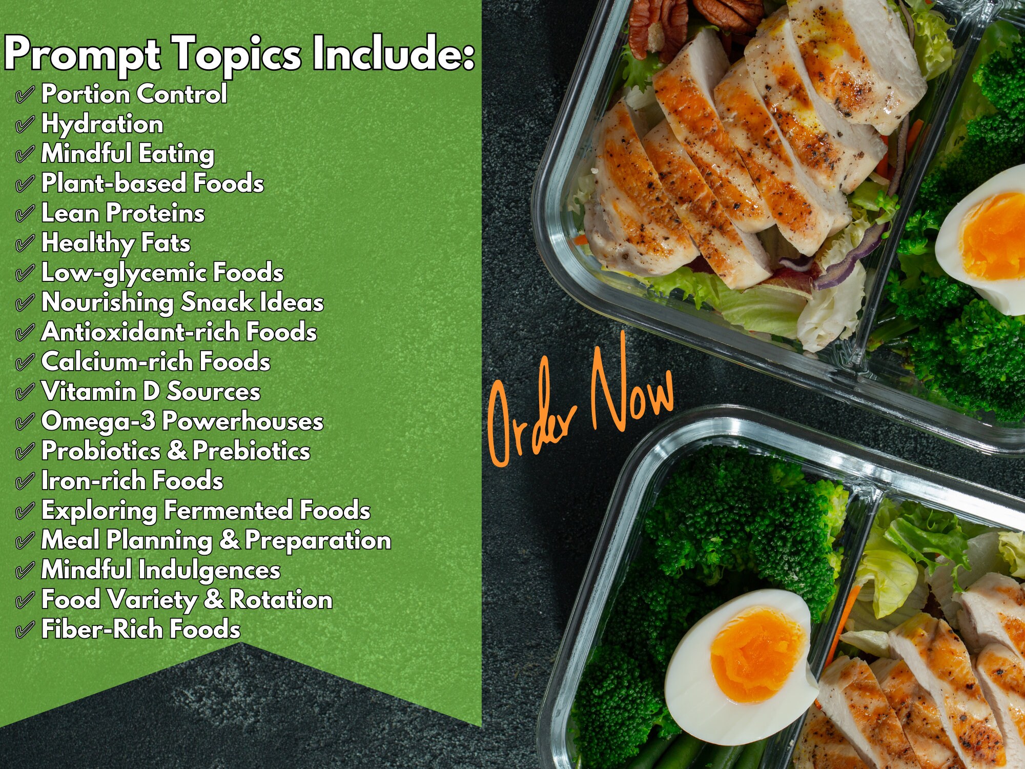 1100 Chatgpt Prompts Personalized Nutritionist AI Meal Planning ...