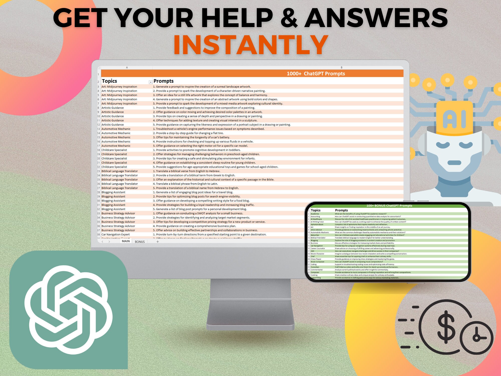 1000 Chatgpt Ready-to-use Prompts AI Prompt Library: Boost Your Chatgpt ...