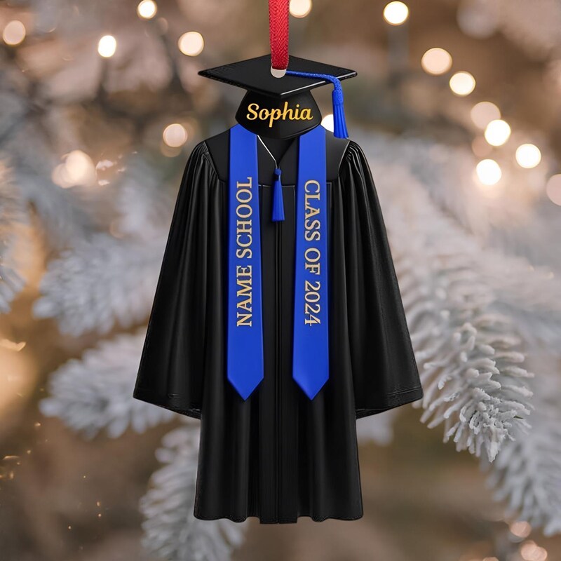 2d Graduation Ornament - Etsy UK