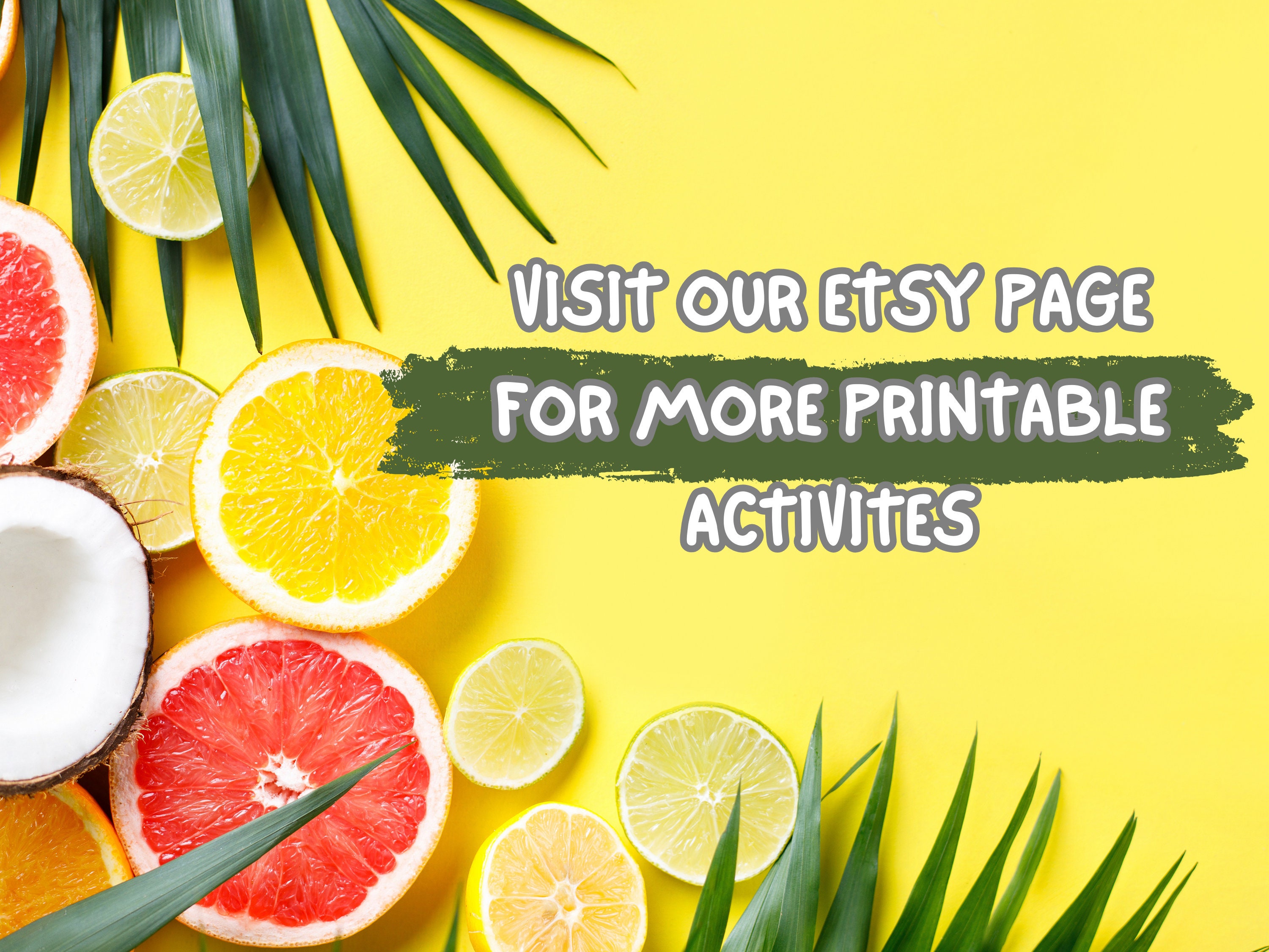 Summer Activity Placemat, Printable Summer Coloring Page, School ...