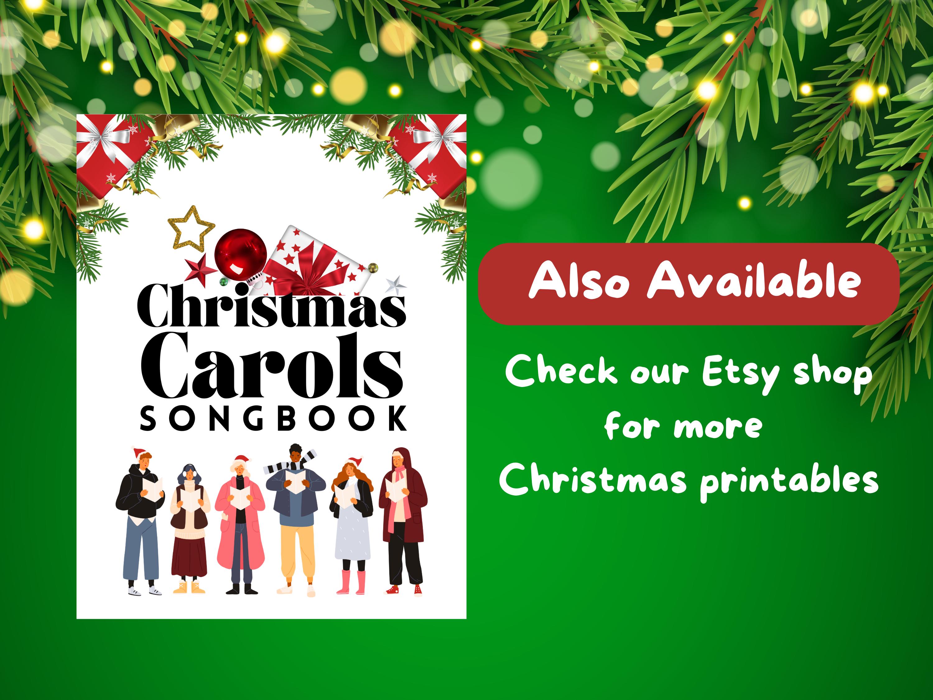 Christmas Carols for Kids, Printable Song Lyrics, Popular Songs ...