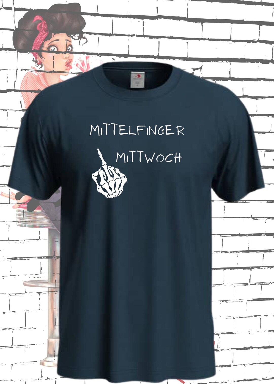 T Shirt Middle Finger Wednesday Funny Sayings Gift Idea T Shirt ...