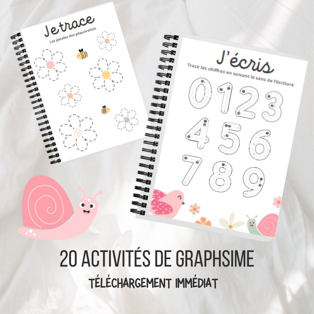 BUSY BOOK GRAPHISME - Printemps / Niveau maternelle / Quiet Book ...