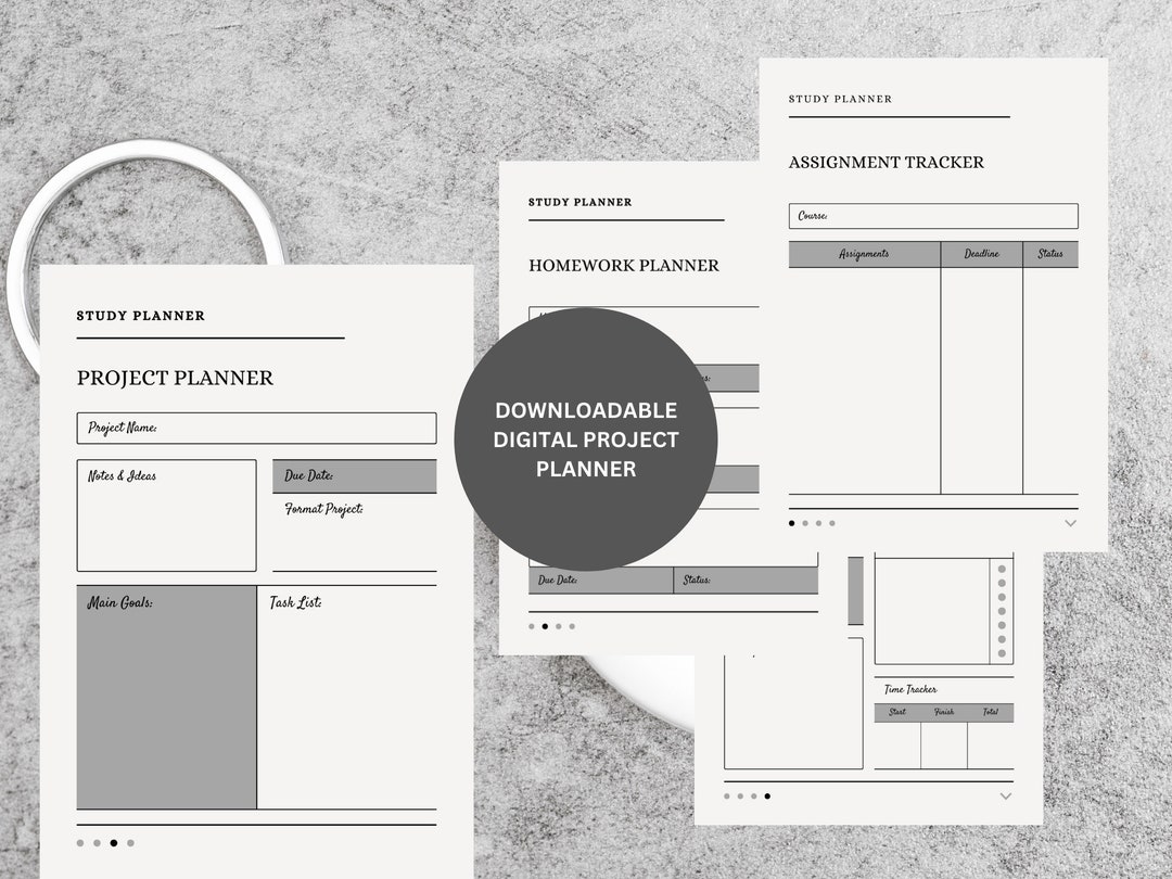 Modern Study Planner Ultimate Timetable and Study Tracker for Effective ...