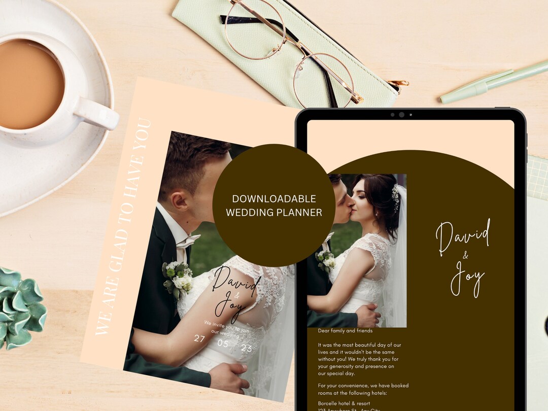 Printable Wedding Invitation Templates: Create Beautiful Electronic ...
