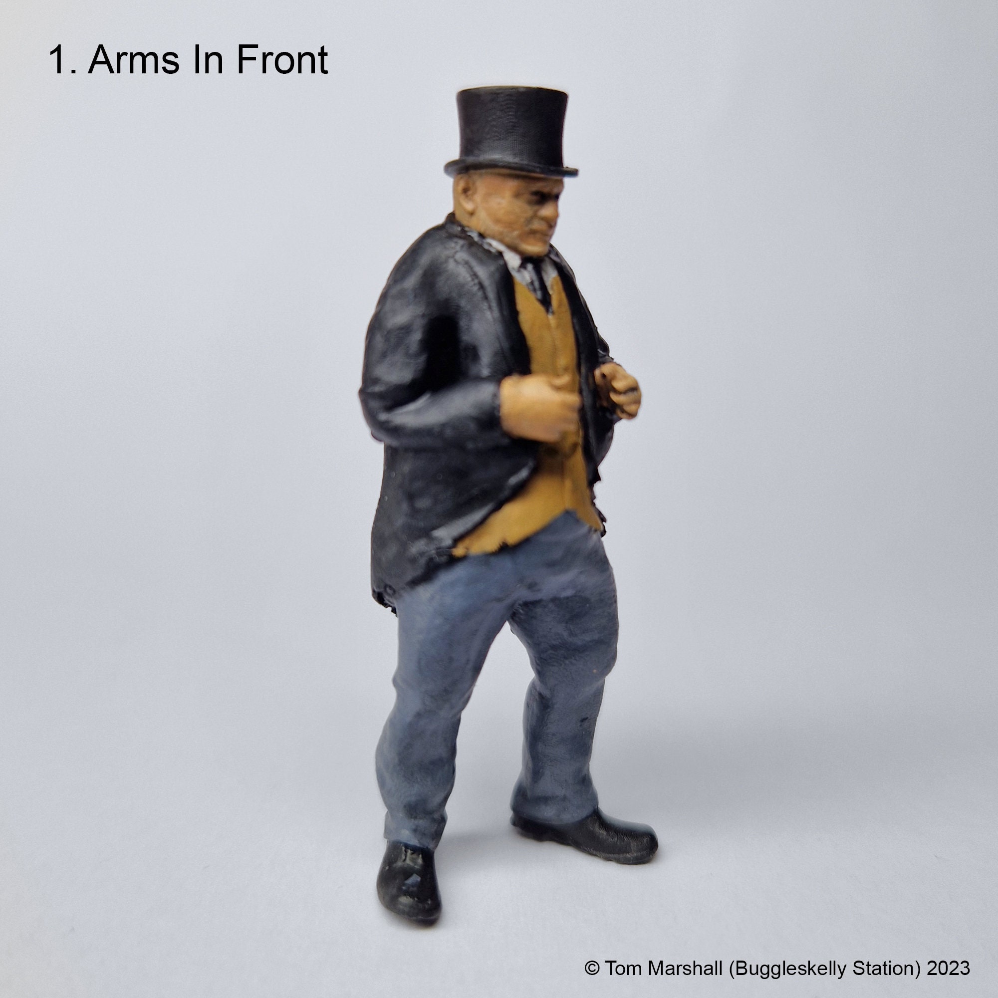 Railway Director Controller Figure Figurine Model Railway/diorama ...