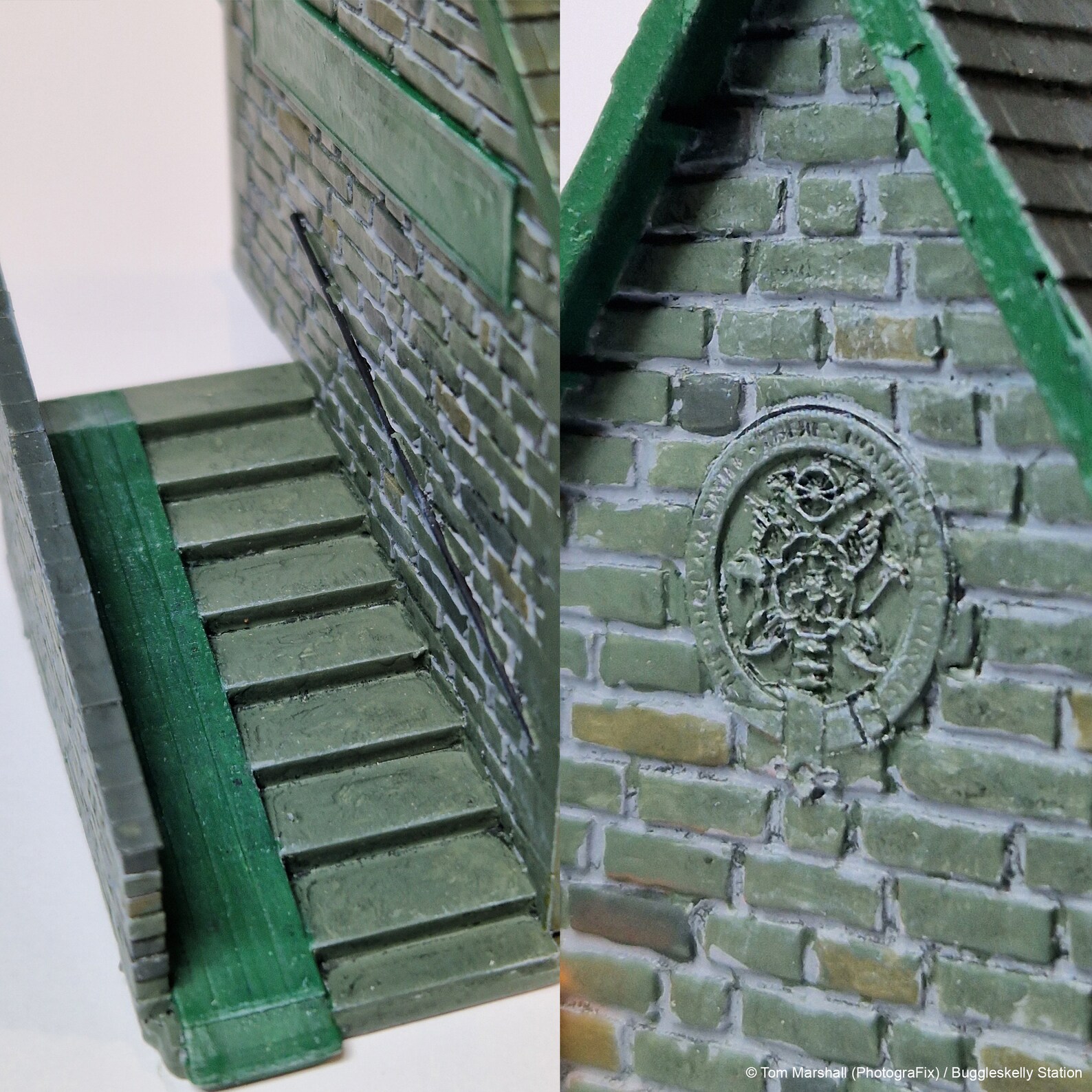 Crovan's Castle Station N, TT, TT3, OO & O Gauge Model Railway Railroad ...