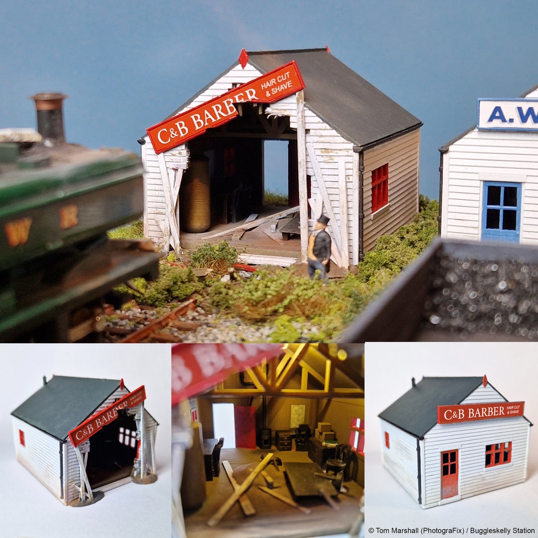 A Close Shave - C&B Barber Shop (railway Series) / Small Wooden ...