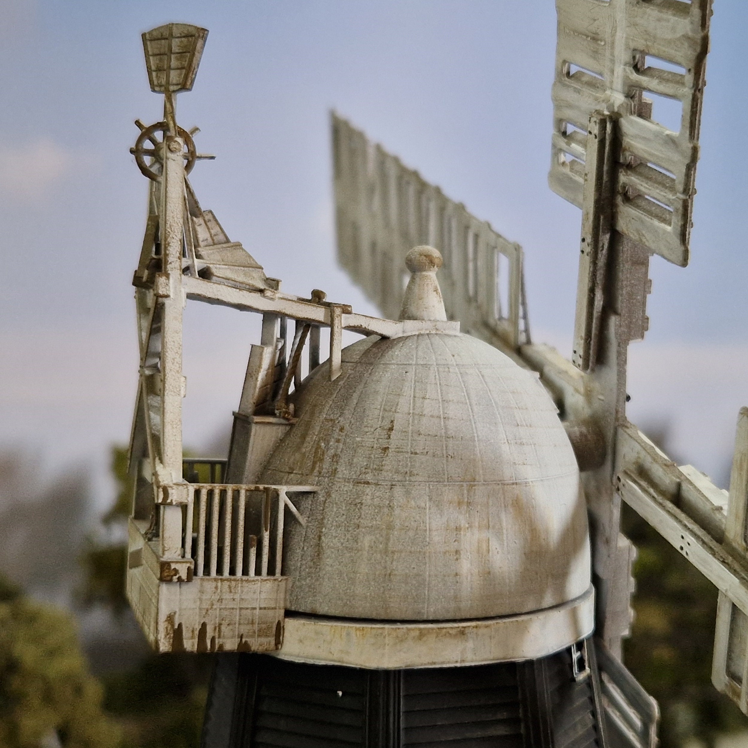 Buggleskelly Windmill With Working Sails - Ramshackle Derelict Mill - N ...