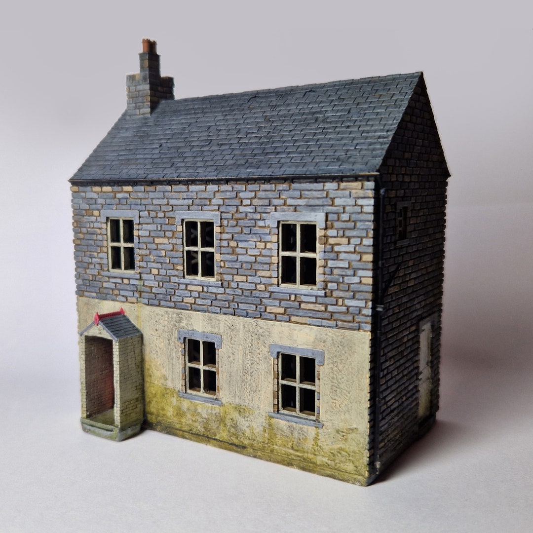 Bulldog Cottage / Mountain House - T, Z, N, TT, TT3, HO, OO, 1:72, S ...