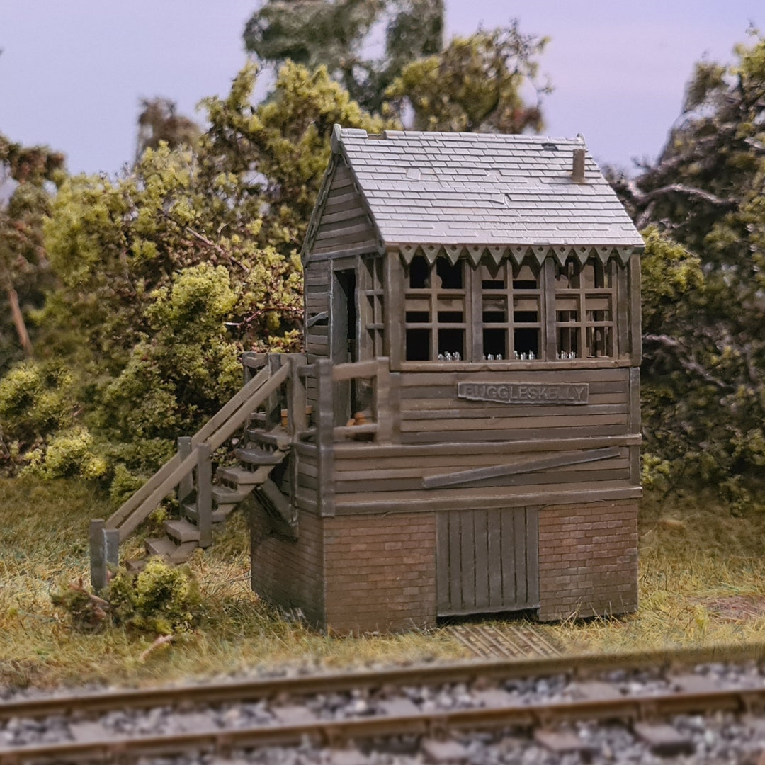 Buggleskelly Signal Box - T, Z, N, HO, OO, 1:72, S, 28mm, O Gauge ...