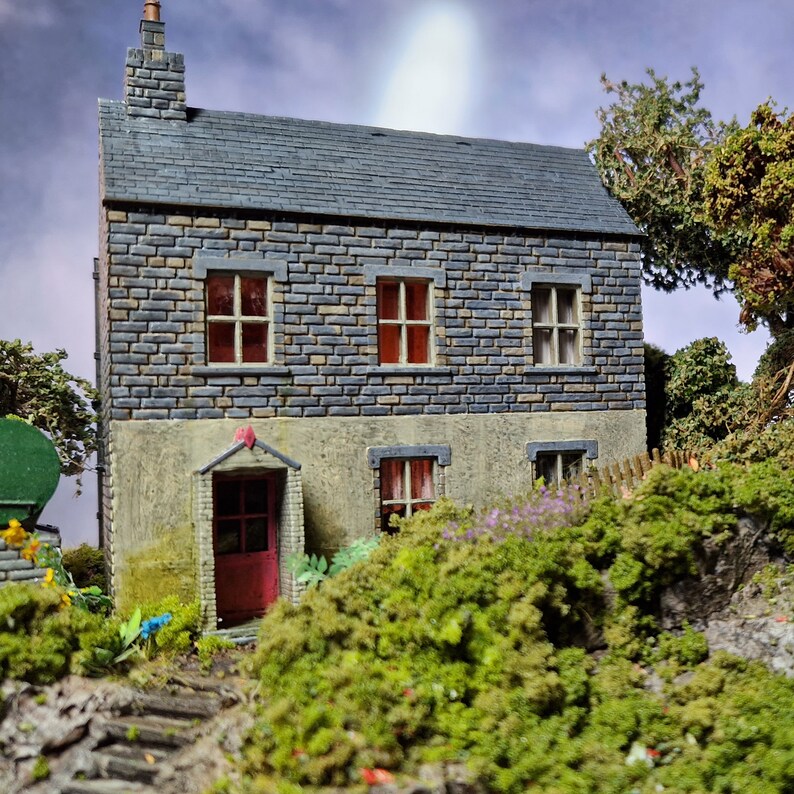 Bulldog Cottage / Mountain House - T, Z, N, TT, TT3, HO, OO, 1:72, S ...