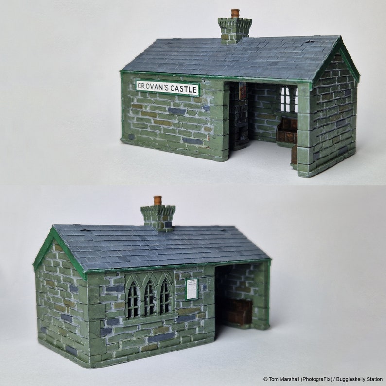Narrow Gauge Station Halt / Small Waiting Room - T, Z, N, TT, TT3, HO ...