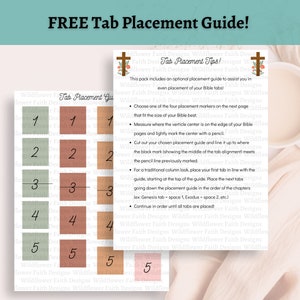 Printable Bible Tabs, Sunset Bible Tabs, Bible Study Tools, Bible ...
