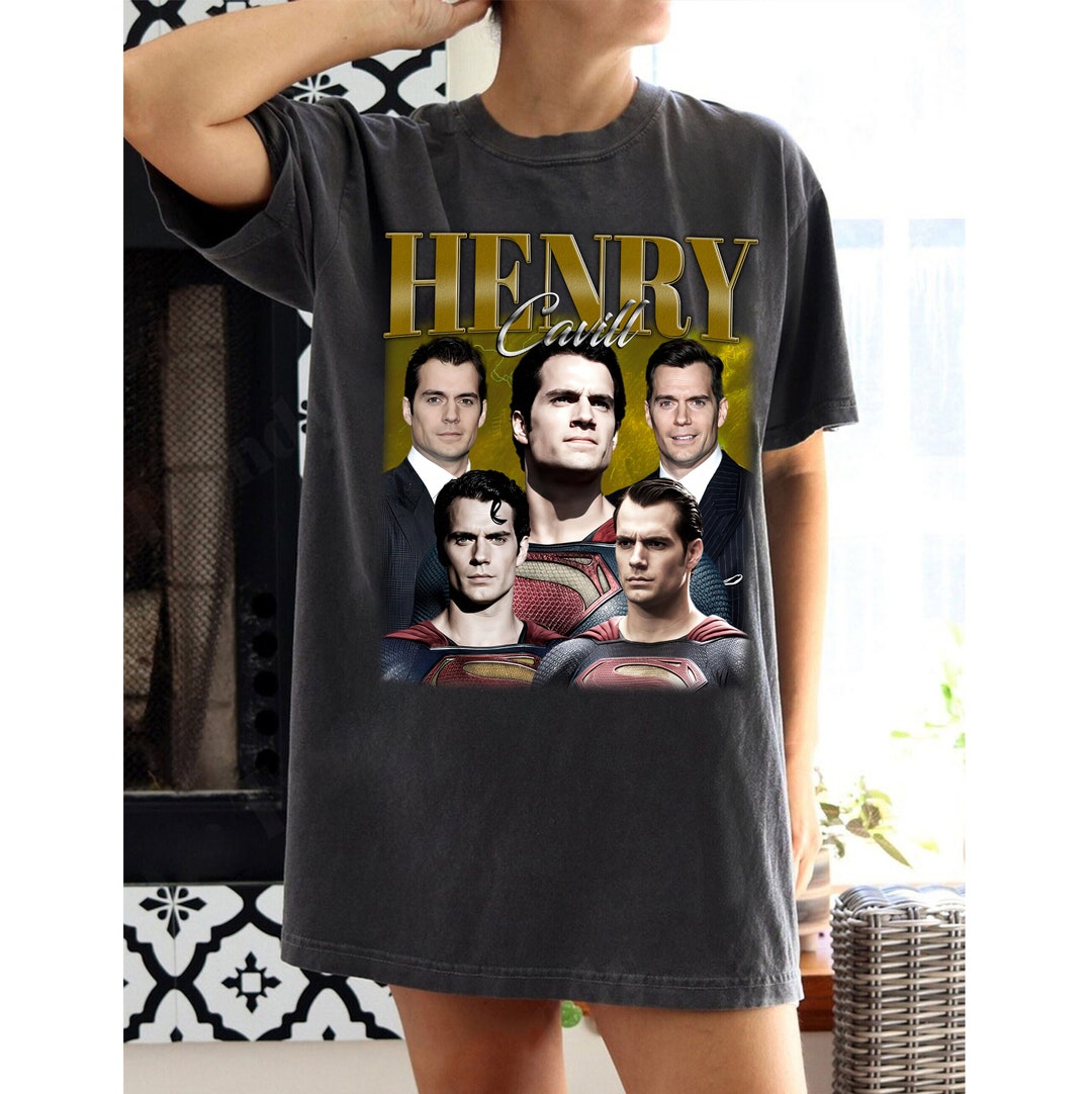 Henry Cavill Shirt Henry Cavill T-shirt Henry Cavill Retro - Etsy