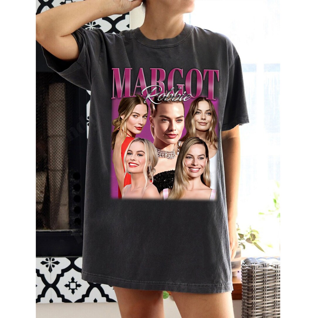 Margot Robbie Shirt Margot Robbie T-shirt Margot Robbie - Etsy