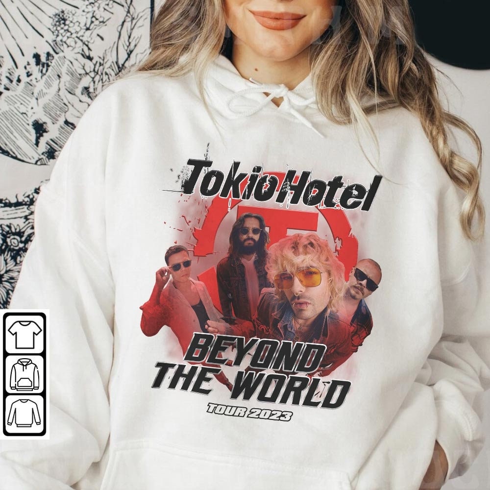 Camiseta Tokio Hotel Beyond The World Tour 2023 para Hombre Mujer vendido por Katie Lukes | SKU ...