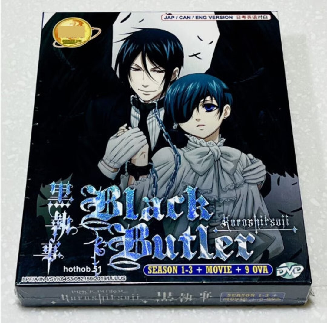 Black Butler -kuroshitsuji (season 1-3 + Movie + 9-ova) ~ English ...