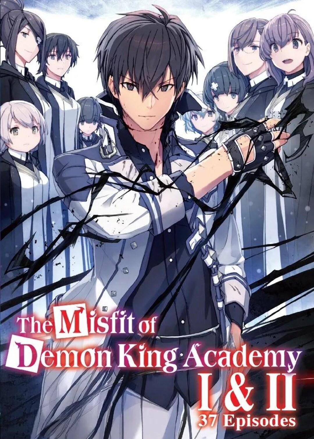 Anime DVD the Misfit of Demon King Academy Complete TV Series Season 1 ...