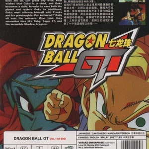 Anime DVD Dragon Ball GT Series Vol.1-64 End English Subtitle ~ Free ...