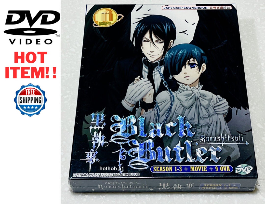 Black Butler -kuroshitsuji (season 1-3 + Movie + 9-ova) ~ English ...