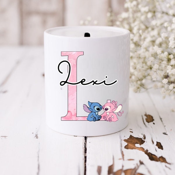 Stitch Money Box - Etsy UK