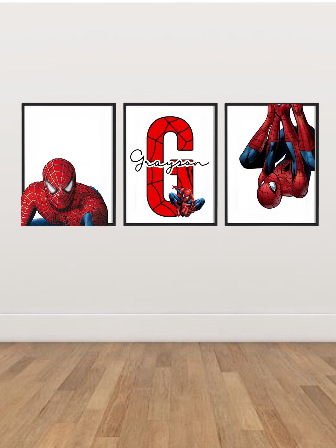 Spiderman Print-superhero Print boys Bedroom Print-boys Prints - Etsy