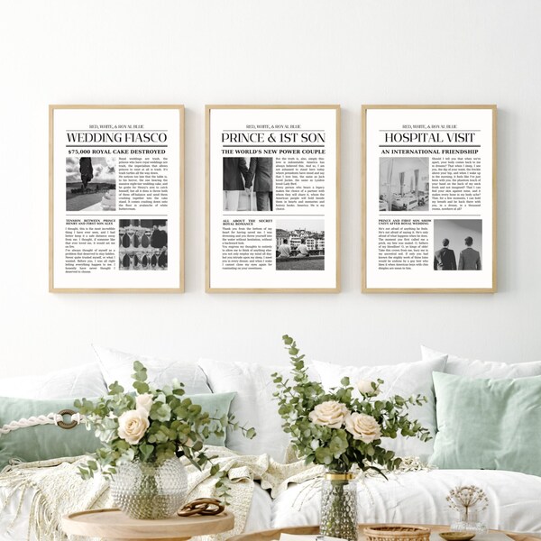 Blue Bookish Posters - Etsy