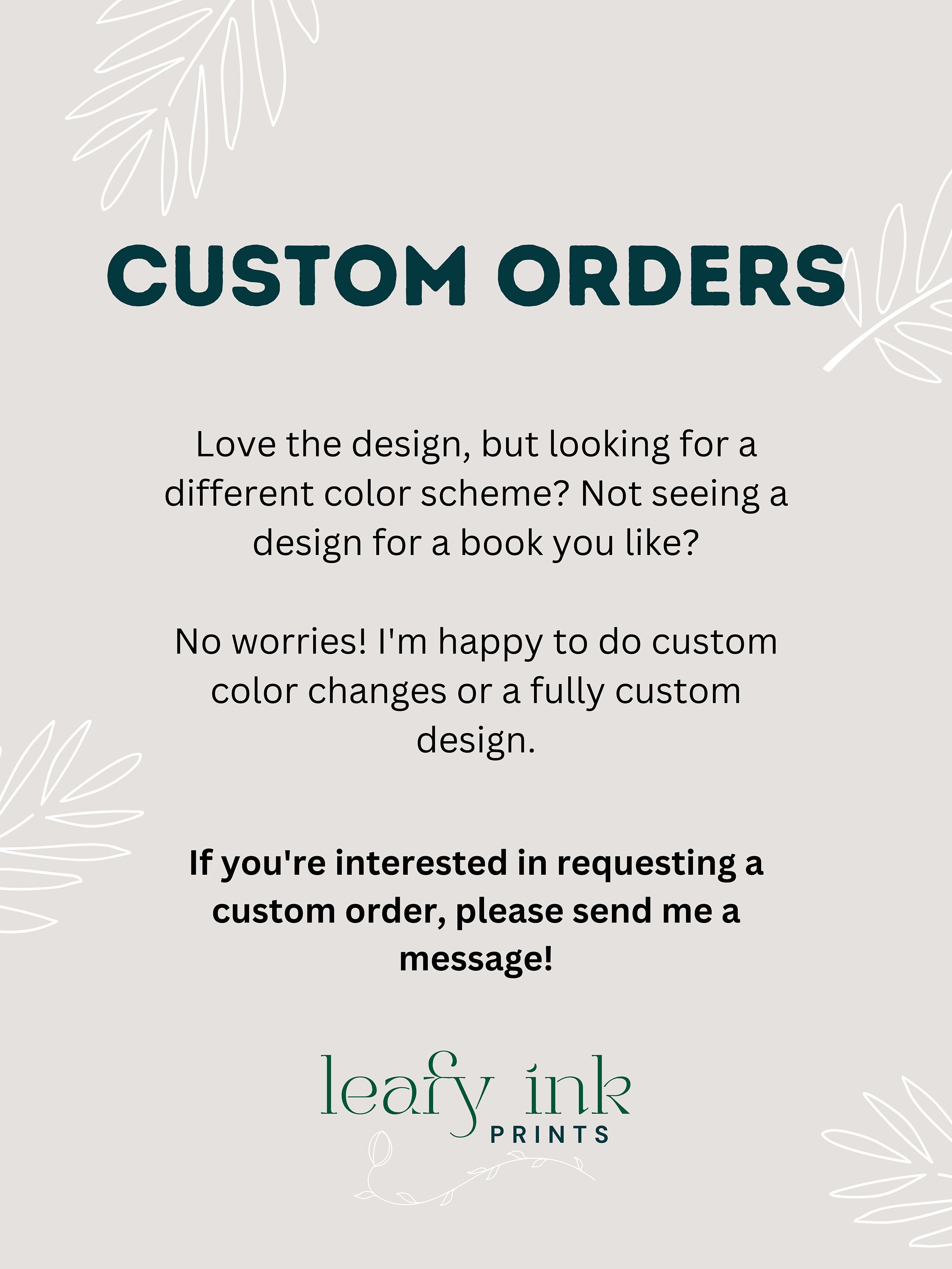 Suriel Tea Company Poster ACOTAR Subtle Bookish Art - Etsy